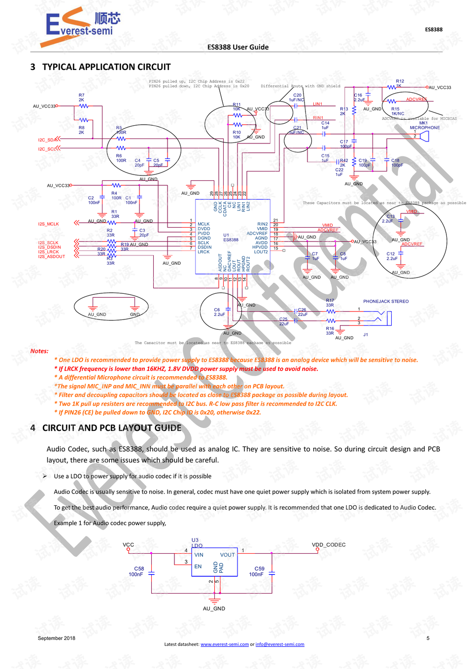 ES8388音频CodeC芯片用户手册_ES8388资源-CSDN下载