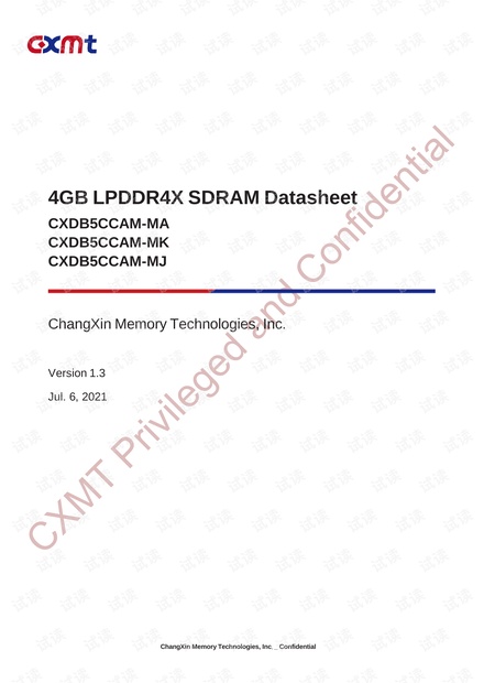 LPDDR4X_CXDB5CCAM-xx_CXDB4CBAM-ML-A资源-CSDN下载