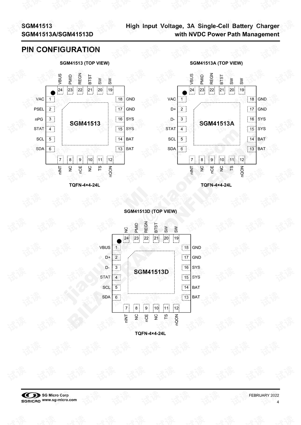 SGM41513/SGM41513A/SGM41513D数据手册_SGM41513资源-CSDN下载