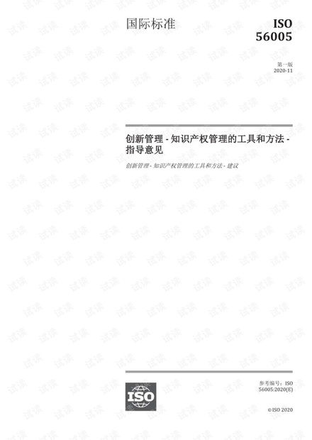 ISO56005-2020中文知识产权管理的工具和方法-建议.pdf资源-CSDN下载