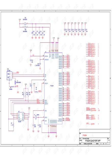 FT4232HUSB转4口RS232电路图原理图_ft4232hl电路图,ft4232h原理图资源-CSDN下载