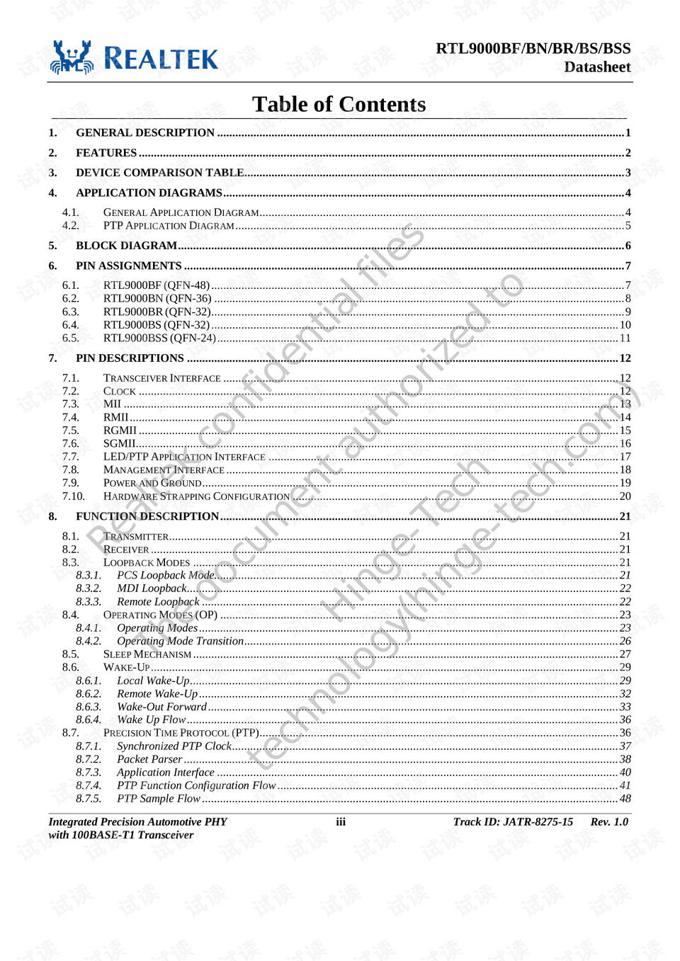 RTL9000的数据手册_rtl9000,rtl9000datasheet资源-CSDN下载