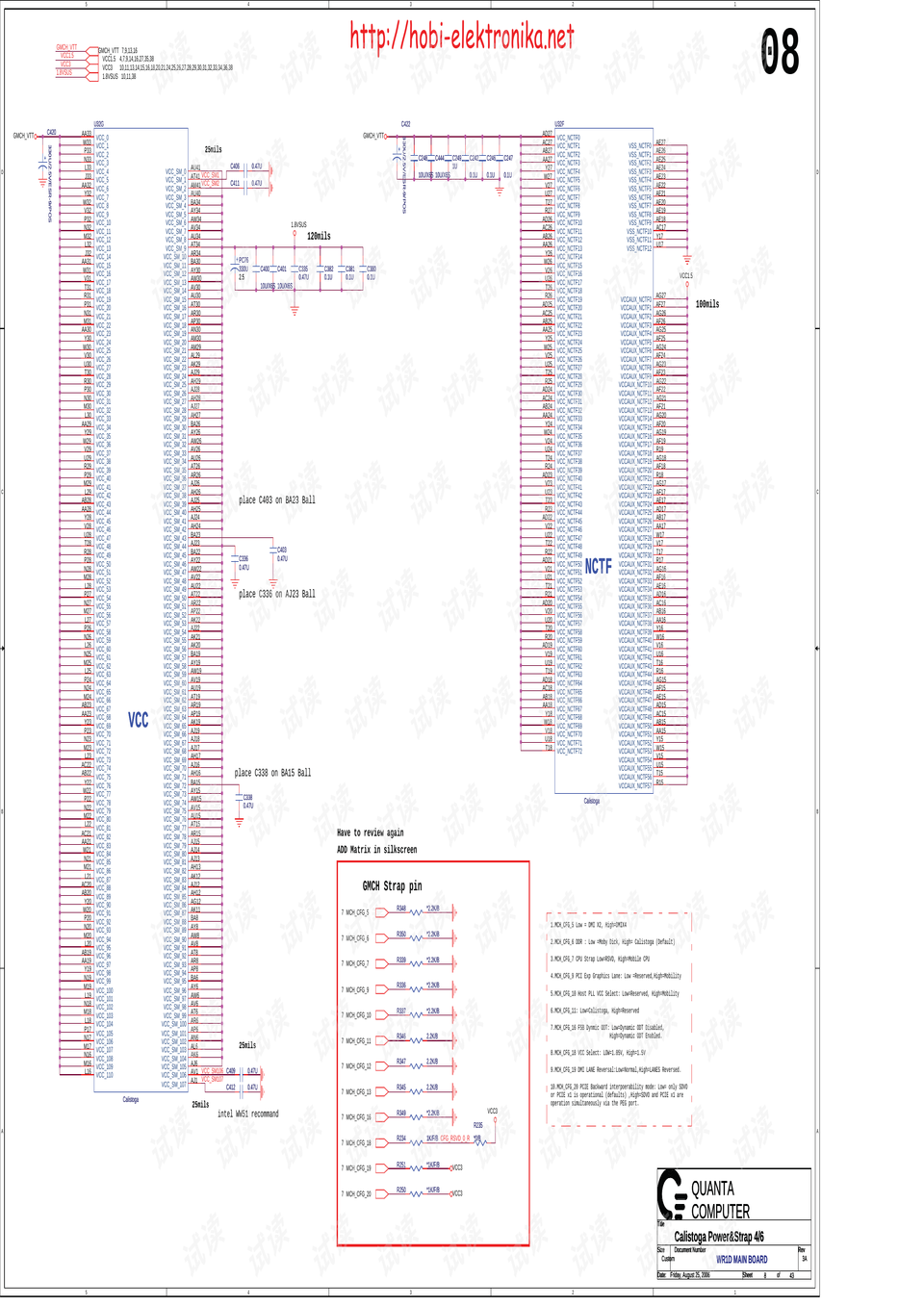 Nec Lavie G Quanta WR1D笔记本主板电路图详解 - CSDN文库