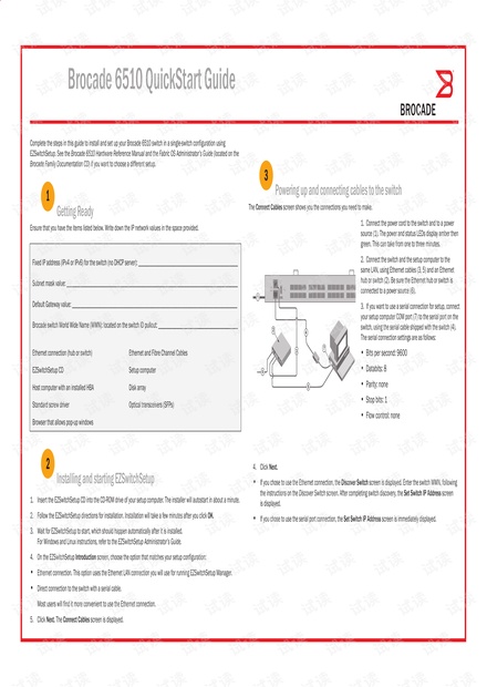 Brocade6510快速入门指南_博科6510配置手册资源-CSDN下载