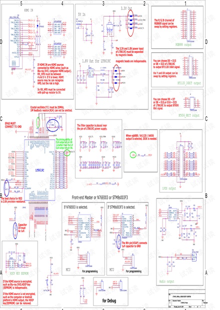 LTC8619C参考设计，HDMI转LVDS带音频_lt8619c,lt8619c数据手册资源-CSDN文库 资源-CSDN文库