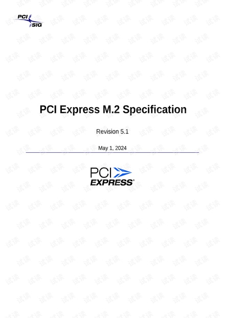 PCI_Express_M.2_Spec_Rev5.1_05012024_NCB.pdf_PCIe Gen5 M.2 revision ...