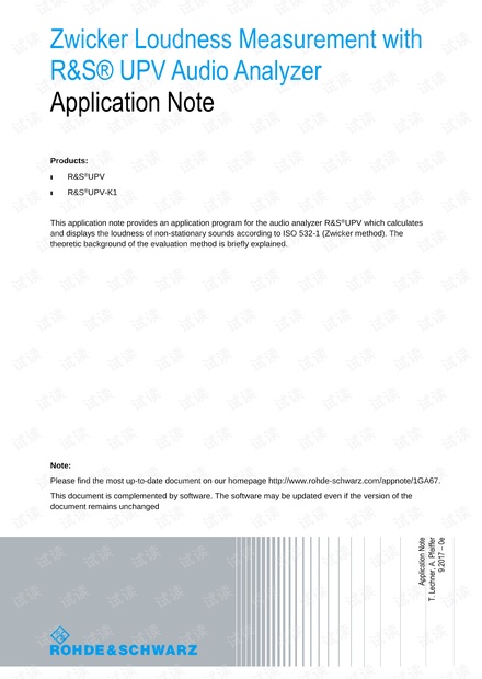 Zwicker响度-Methodsforcalculatingloudness_Zwicker响度模型中的绝对听阈曲线资源-CSDN下载