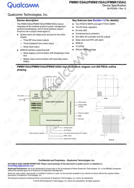【免费】PMM8155AU/PMM6155AU资料_PMM8155AU数据手册资源-CSDN下载