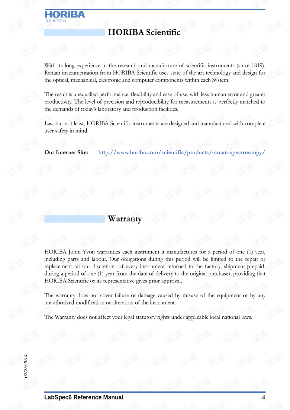 拉曼光谱分析软件LabSpec6使用手册_拉曼资源-CSDN下载
