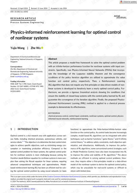Physics‐informedreinforcementlearningforoptimalcontrolofn_强化学习解决非线性优化资源-CSDN下载