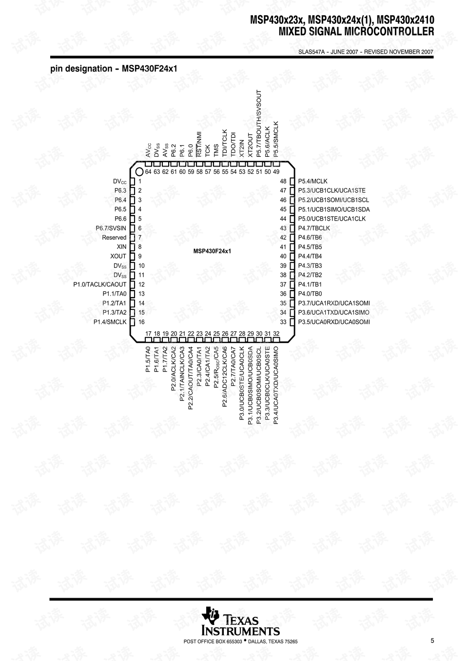 msp430f249数据手册-C文档类资源-CSDN下载