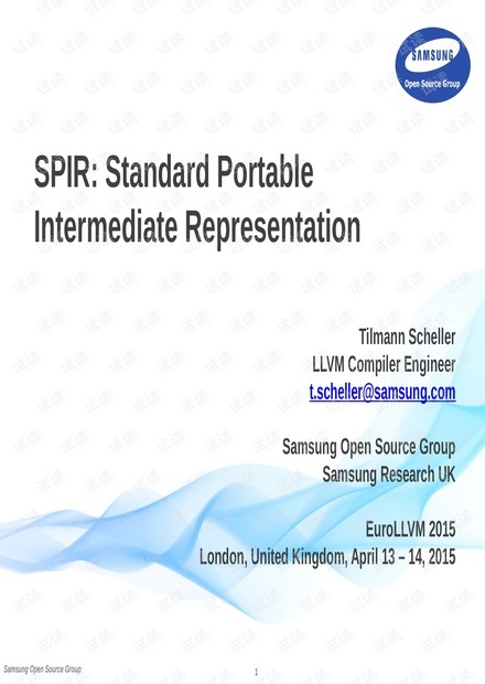 SPIR:StandardPortableIntermediateRepresentation资源-CSDN文库