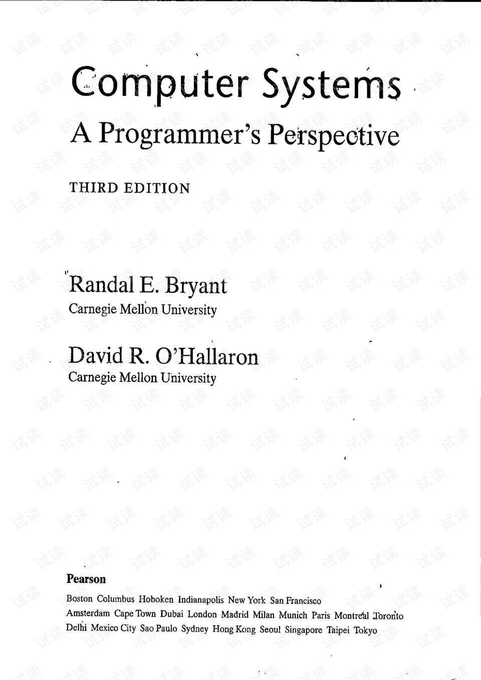 CSAPP第三版扫描版_csapp第三版中文pdf,csapp中文版pdf资源-CSDN下载