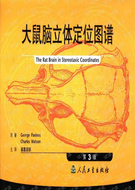 大鼠脑立体定位图谱第三版 中文资源 Csdn文库