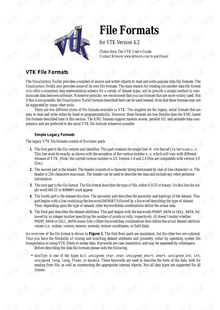 VTK文件格式详解：类与函数解析 - CSDN文库